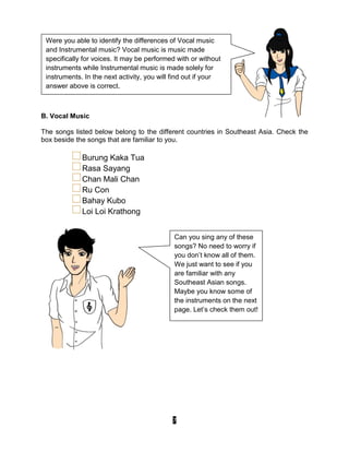 GRADE 8 MUSIC AND ARTS 1st to 4th Quarter | PDF