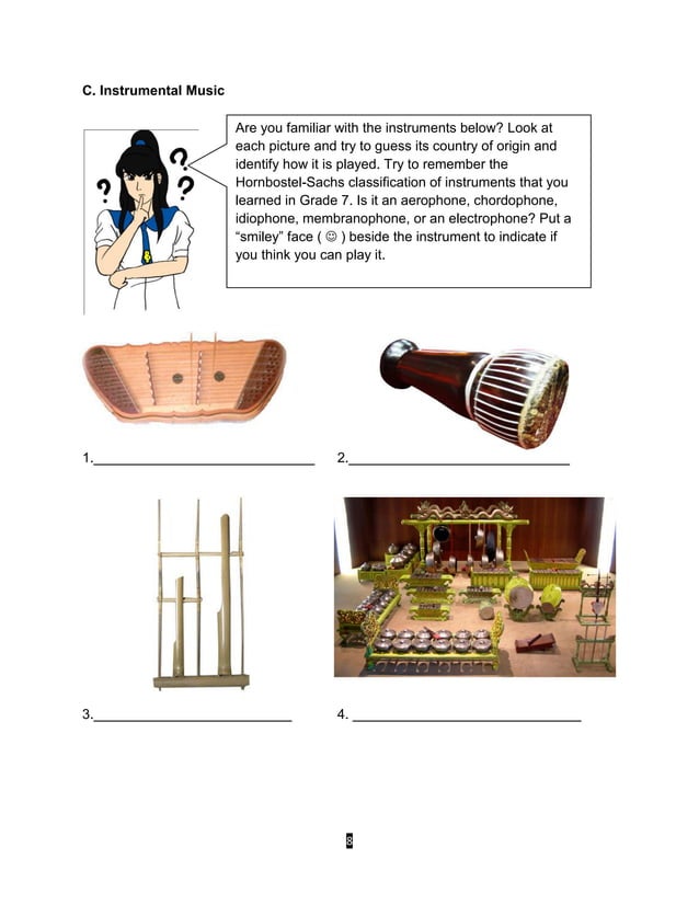 GRADE 8 MUSIC AND ARTS 1st to 4th Quarter | PDF