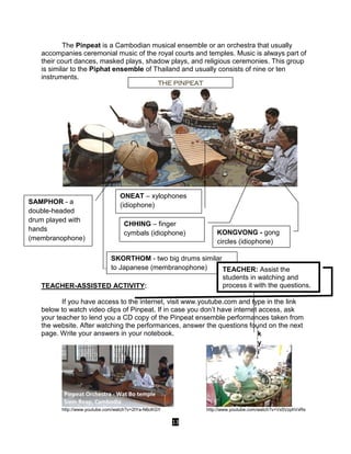 Gr8 music and arts tg as of 06 april 2013 | PDF