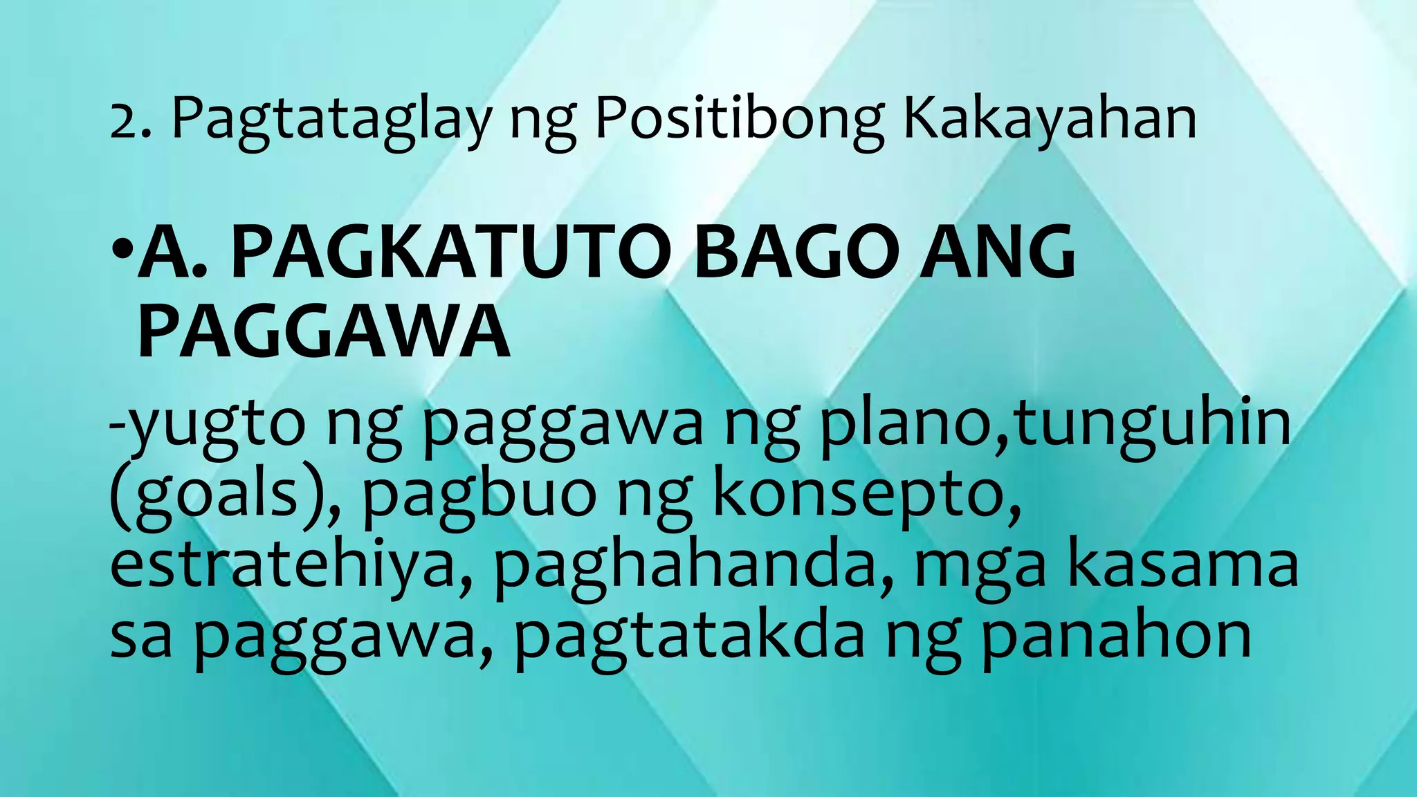 ESP 9 Modyul10 Kagalingan sa Paggawa | PPTX