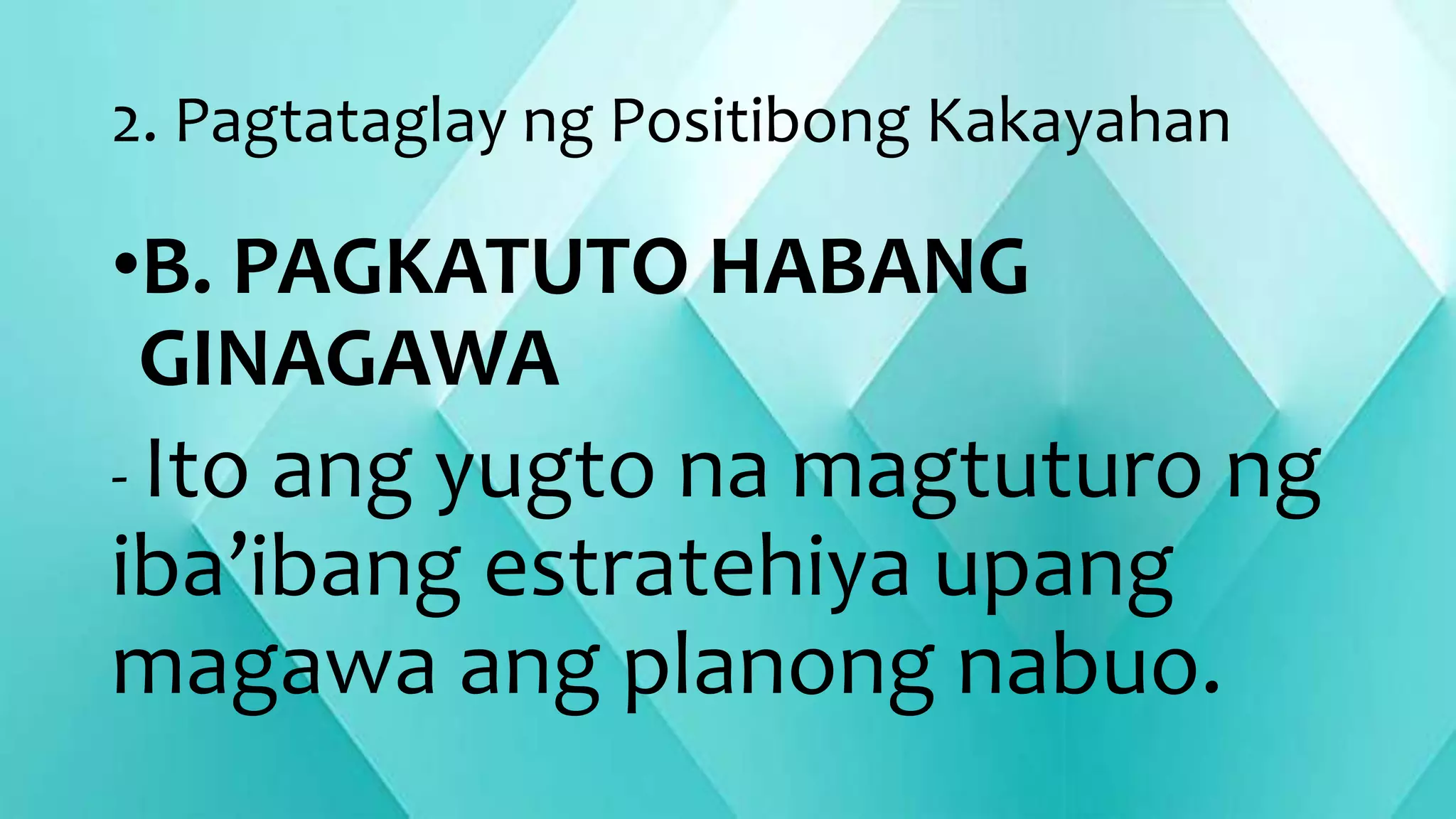 ESP 9 Modyul10 Kagalingan sa Paggawa | PPTX