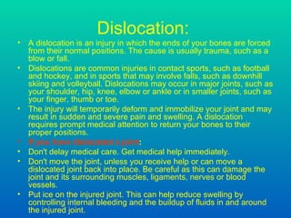 Gr9 lesson3minorinjuries | PPT