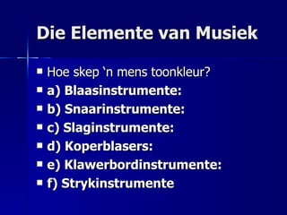 Gr9 musiek | PPT