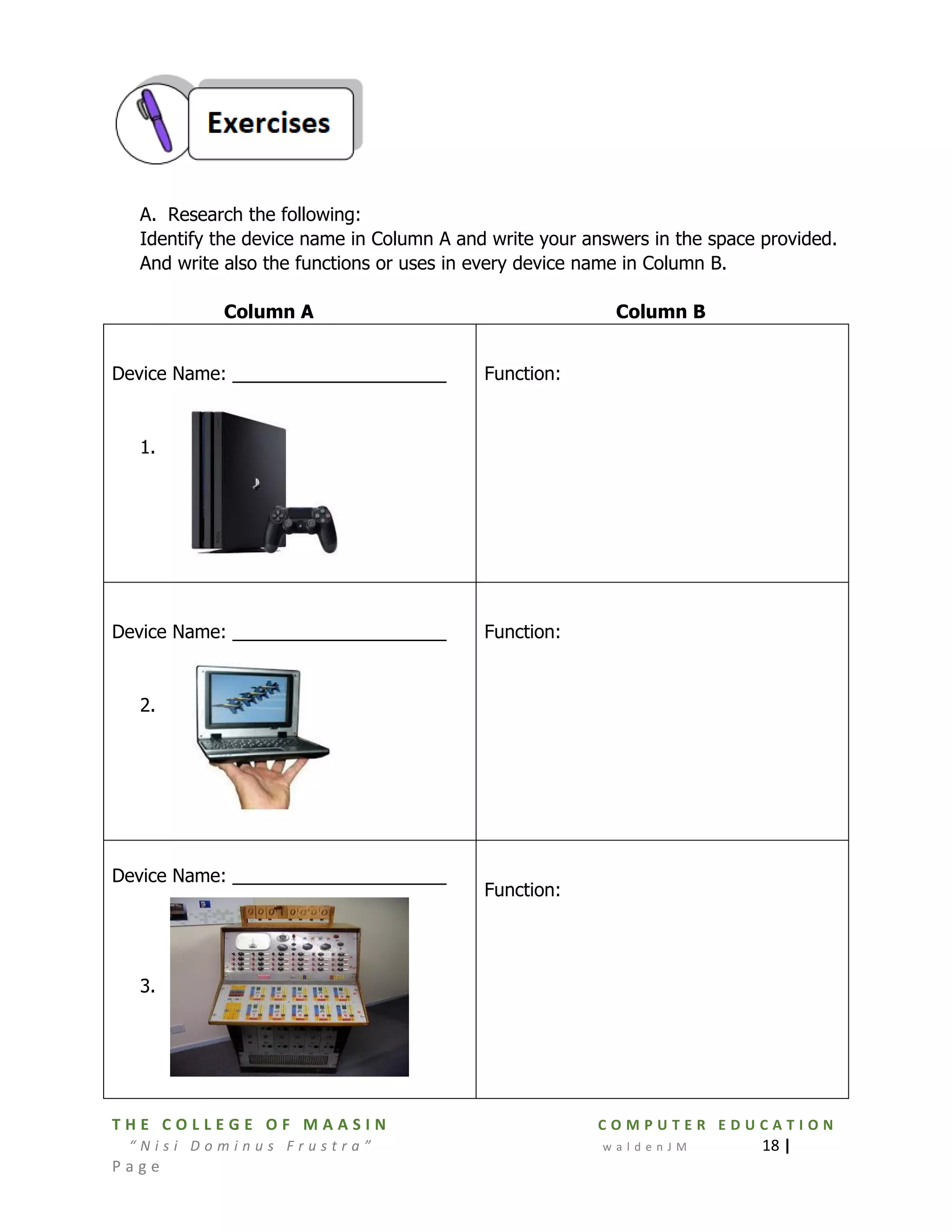Performing Computer Operations (PCO) | PDF