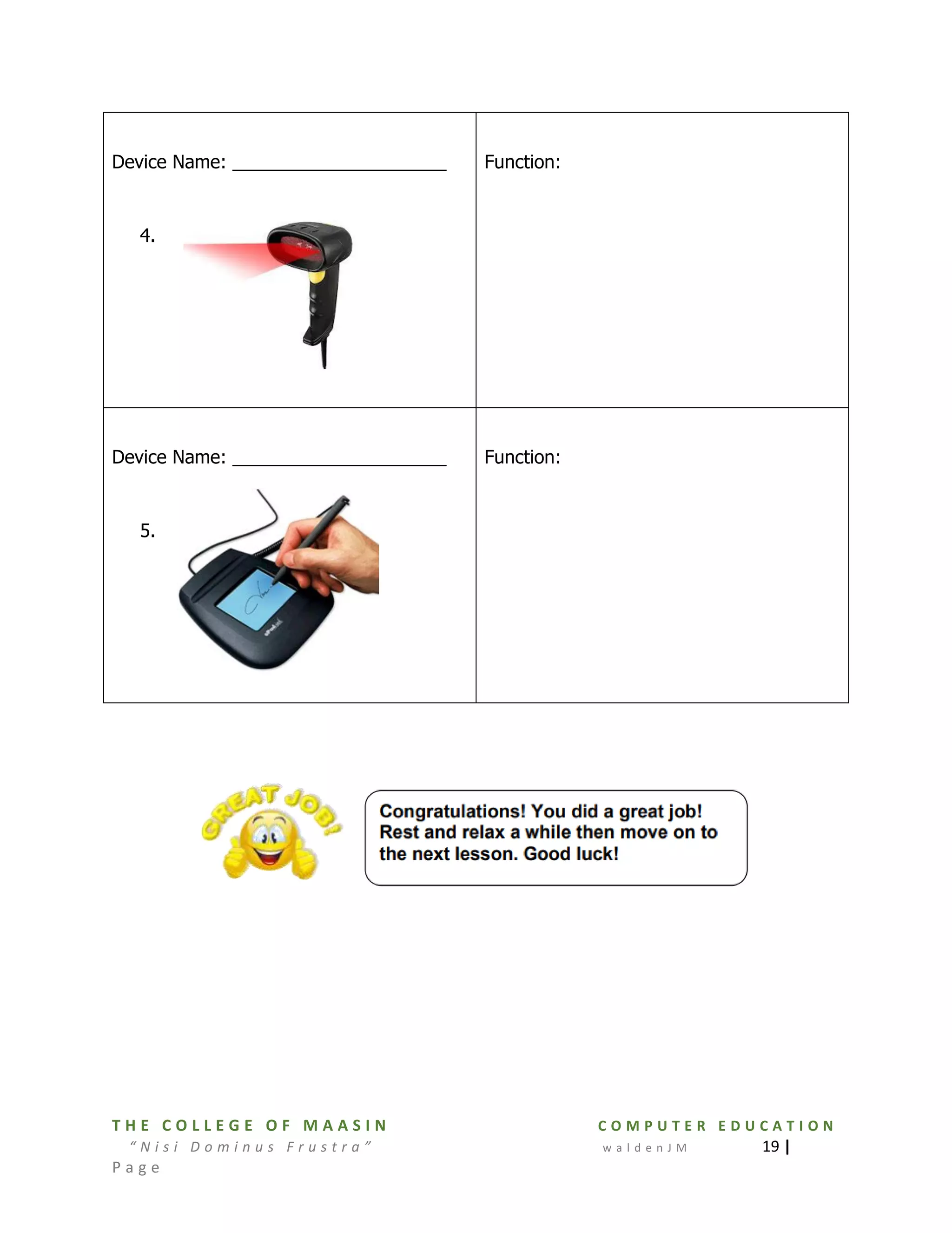 Performing Computer Operations (PCO) | PDF