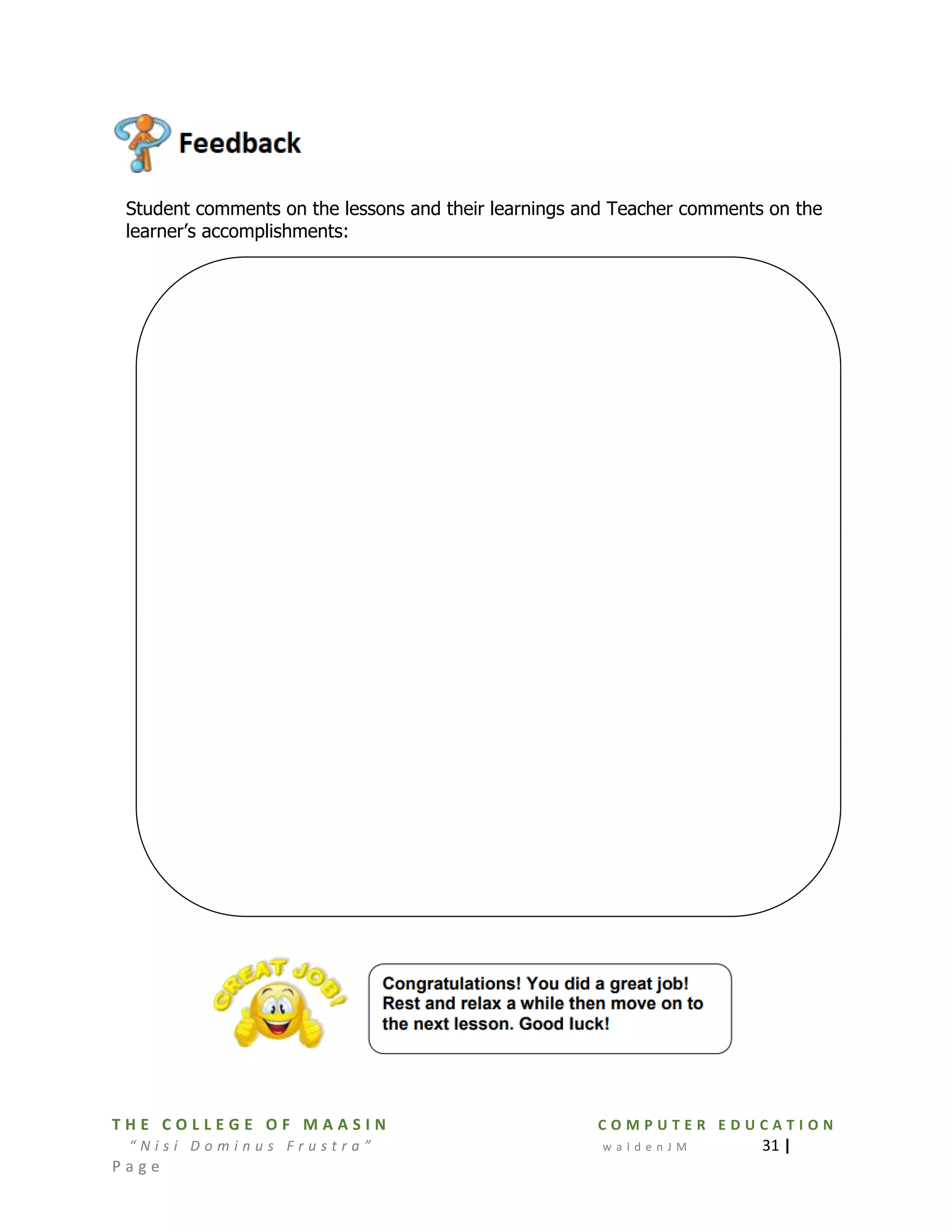 Performing Computer Operations (PCO) | PDF