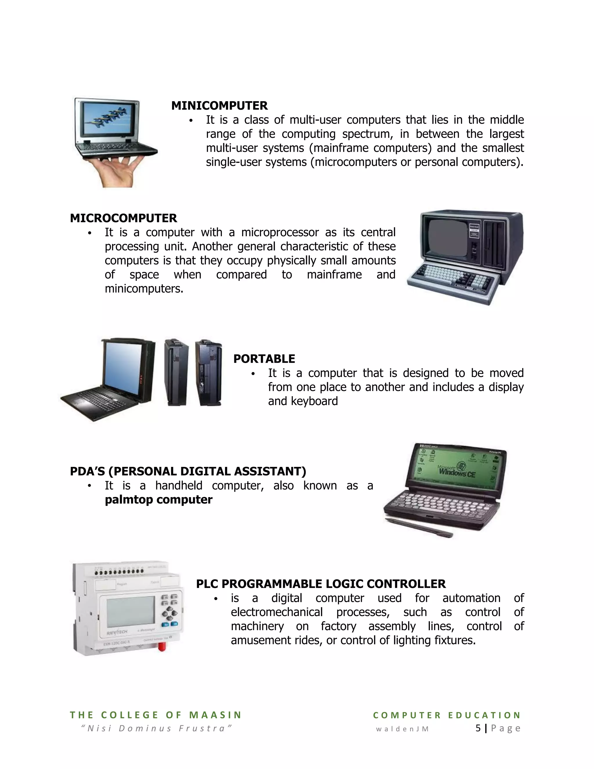 Performing Computer Operations (PCO) | PDF