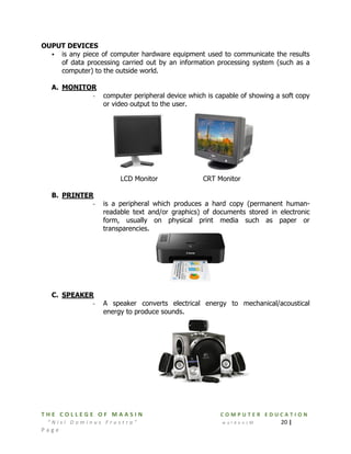 Performing Computer Operations (PCO) | PDF