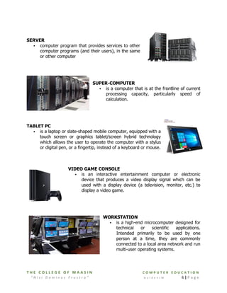 Performing Computer Operations (PCO) | PDF