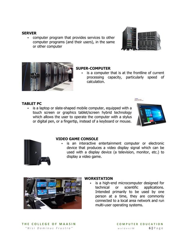 Performing Computer Operations (PCO) | PDF