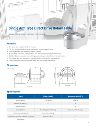 Jingdiao GRA100 - 5 axis High Speed Mill | PDF