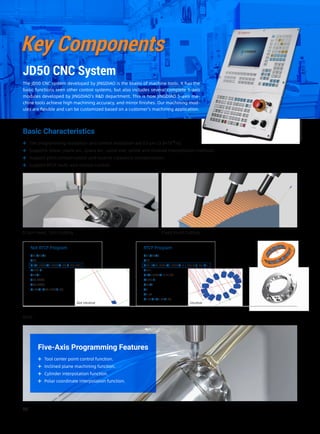 Jingdiao GRA100 - 5 axis High Speed Mill | PDF