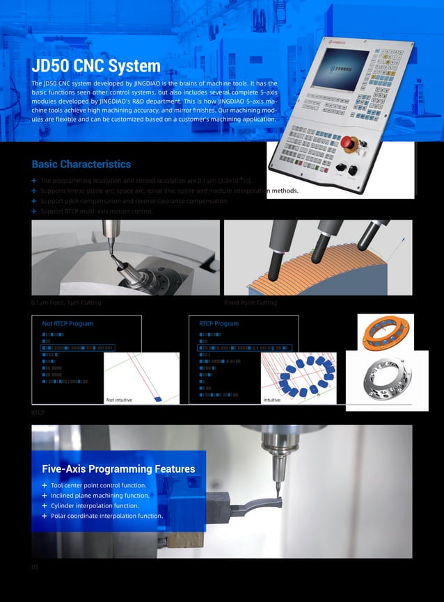 GRA200 5 Axis Graphite Machining Center | PDF