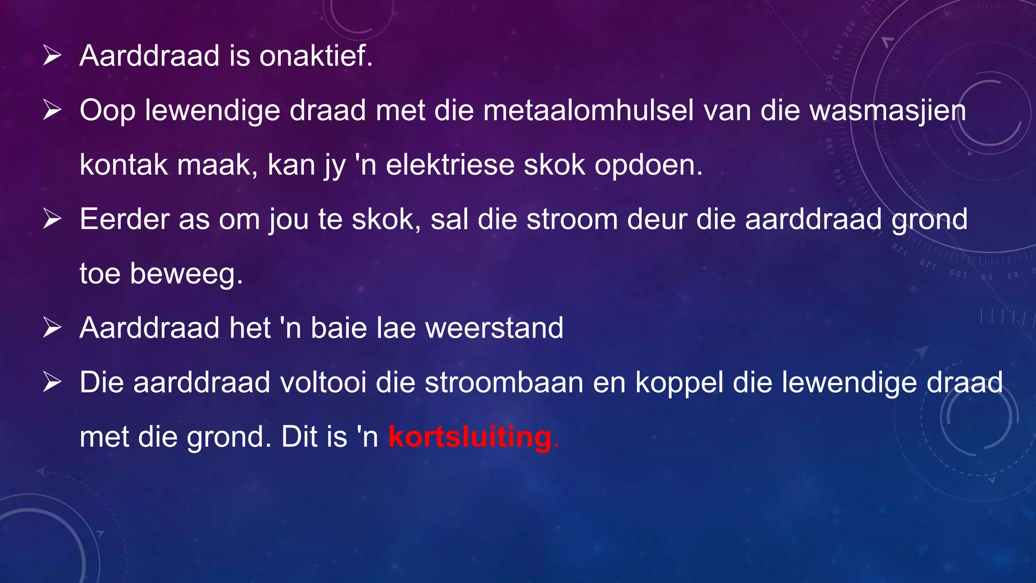 Veiligheid by elektrisiteit: Graad 9 | PPTX