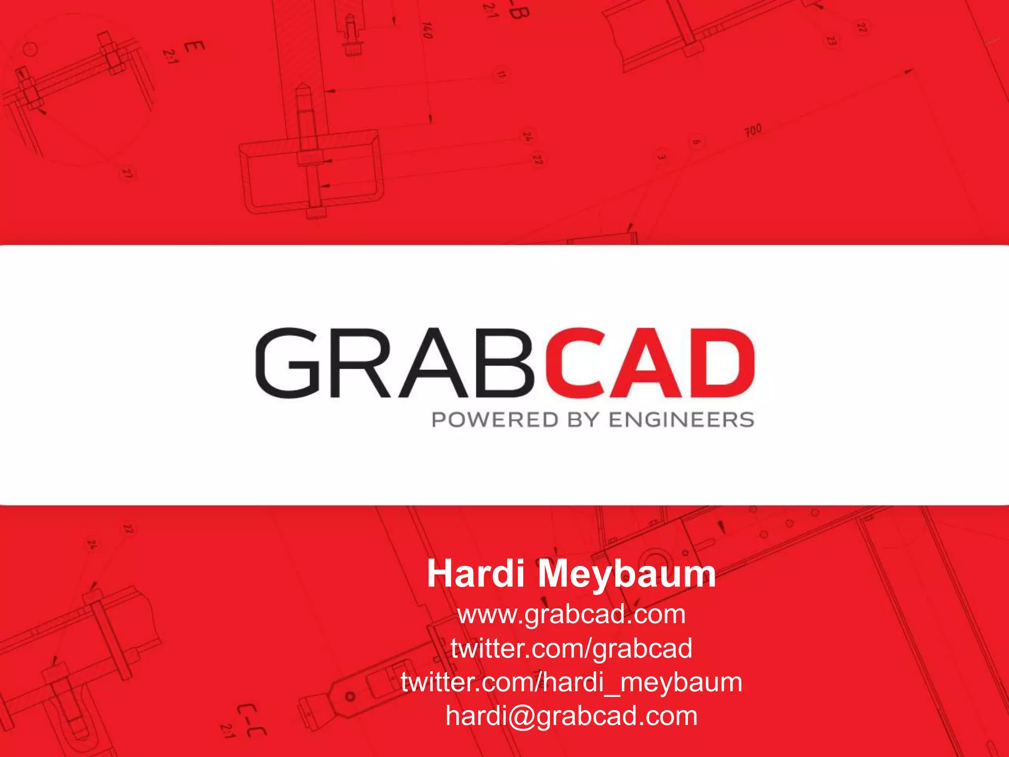 CAD Future And GrabCAD PPT cad-future-and-grabcad-ppt