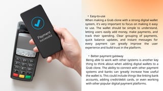 How digital wallets work in super app like Grab? | PPT
