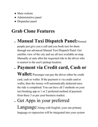 Grab clone app | PDF
