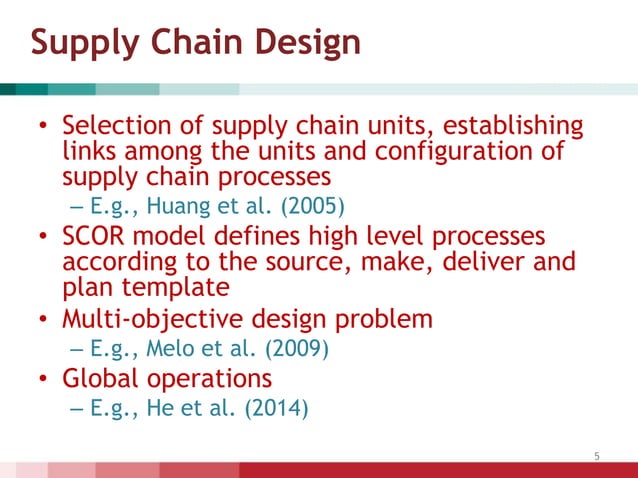 A Reference Model Based Design of Supply Chain Management Capabilities ...