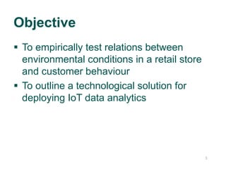 IoT Data Analytics in Retail: Framework and Implementation | PPT