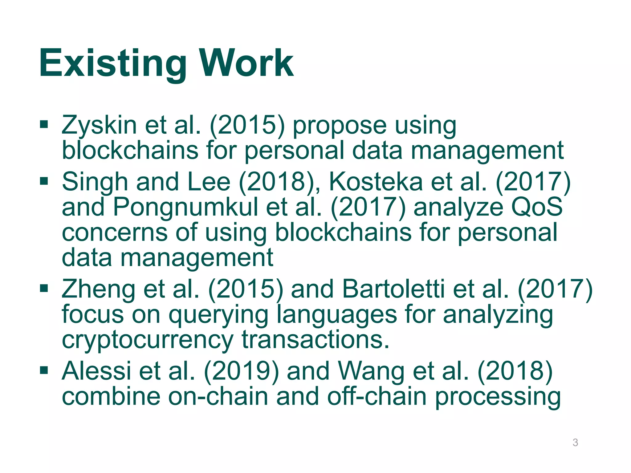 Blockchain Enabled Distributed Storage And Sharing Of Personal Data