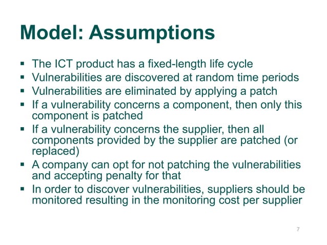 Product Life-Cycle Perspective on ICT Product Supply Chain Resilience | PPT