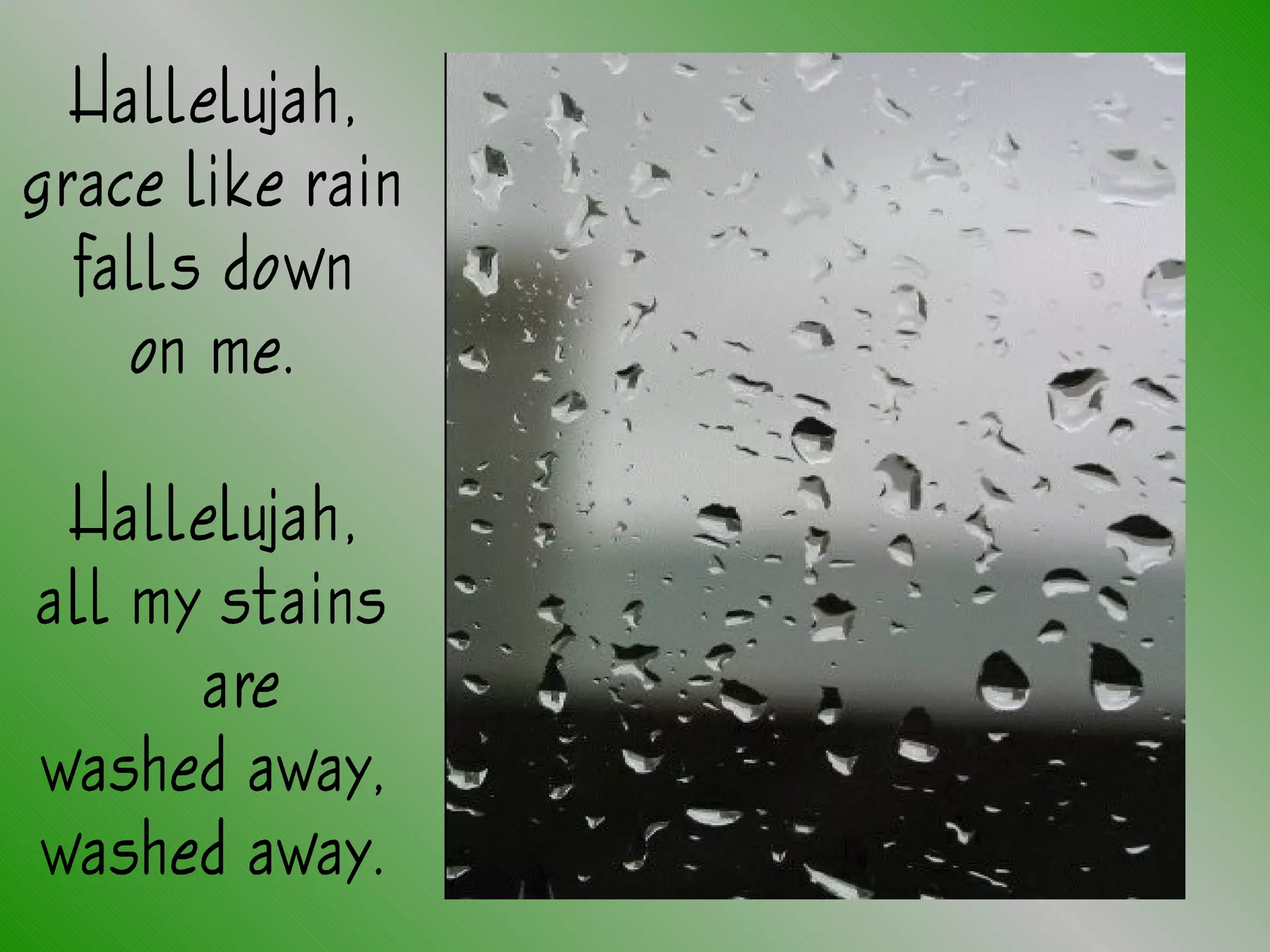 Grace Like Rain | PPT