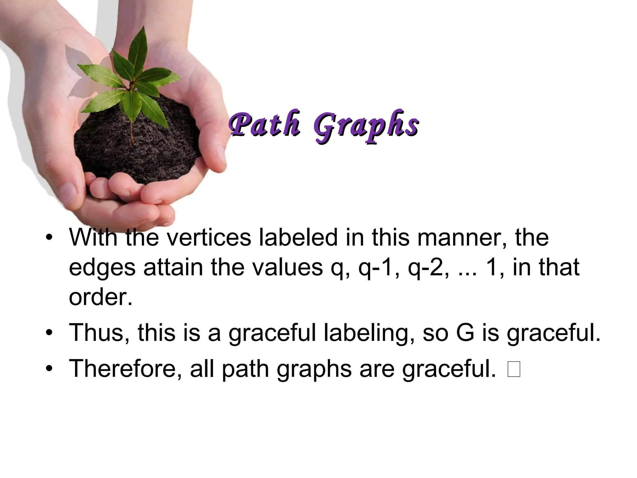 Graceful labelings | PPT