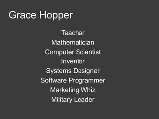 Grace Hopper | PPTX