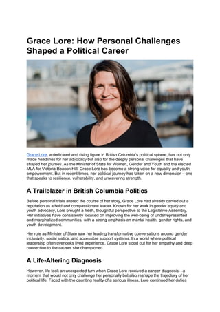 Grace Lore – Leading Through Challenge with Courage | PDF