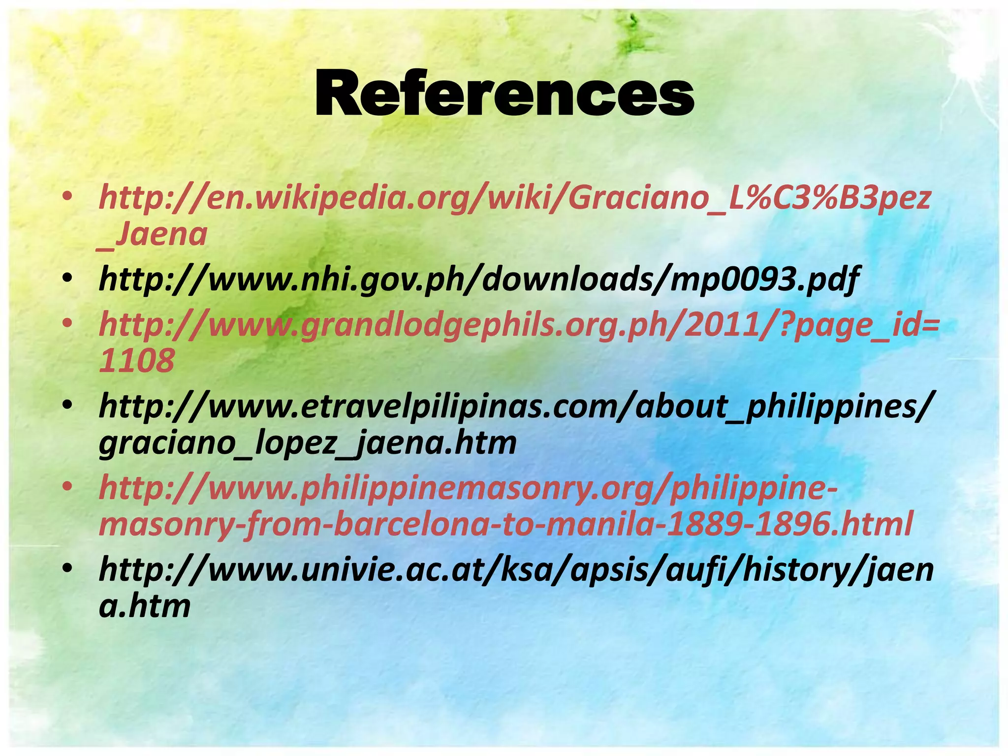 Graciano lopez jaena | PPTX