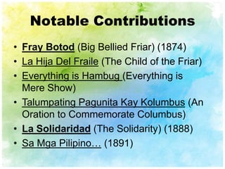 Graciano lopez jaena | PPTX