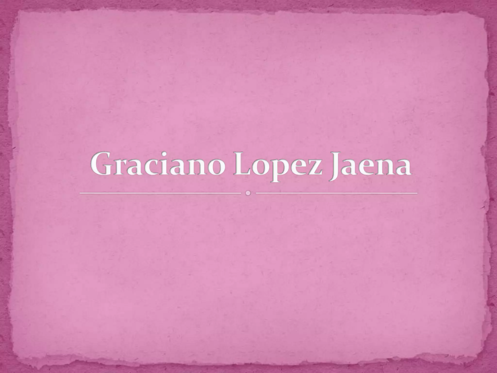 Graciano lopez jaena | PPTX