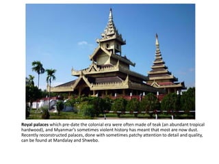 HISTORY: Myanmar (Burma) Architecture 1.0 | PDF