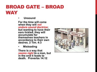 Gracious Jesus 24 Gate to Life | PPT