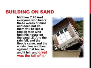Gracious Jesus 26: A firm foundation | PPTX