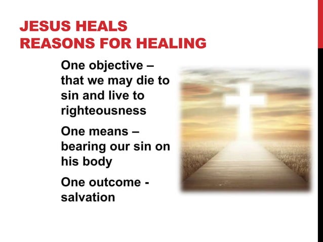 Gracious Jesus 29 Jesus Heals | PPTX