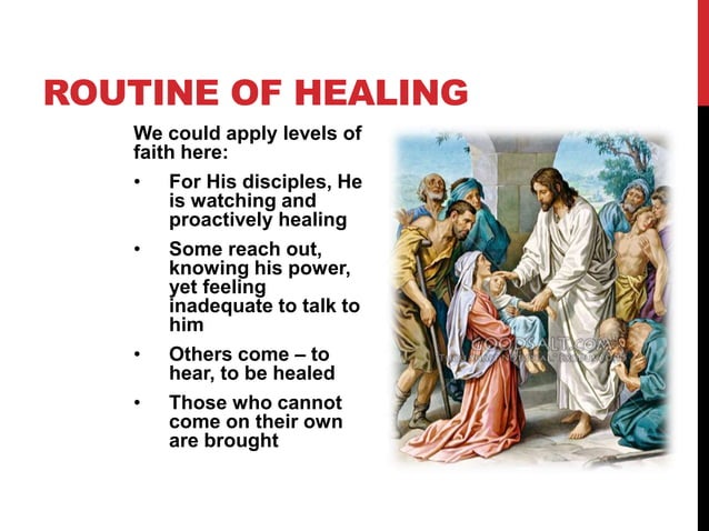 Gracious Jesus 29 Jesus Heals | PPTX