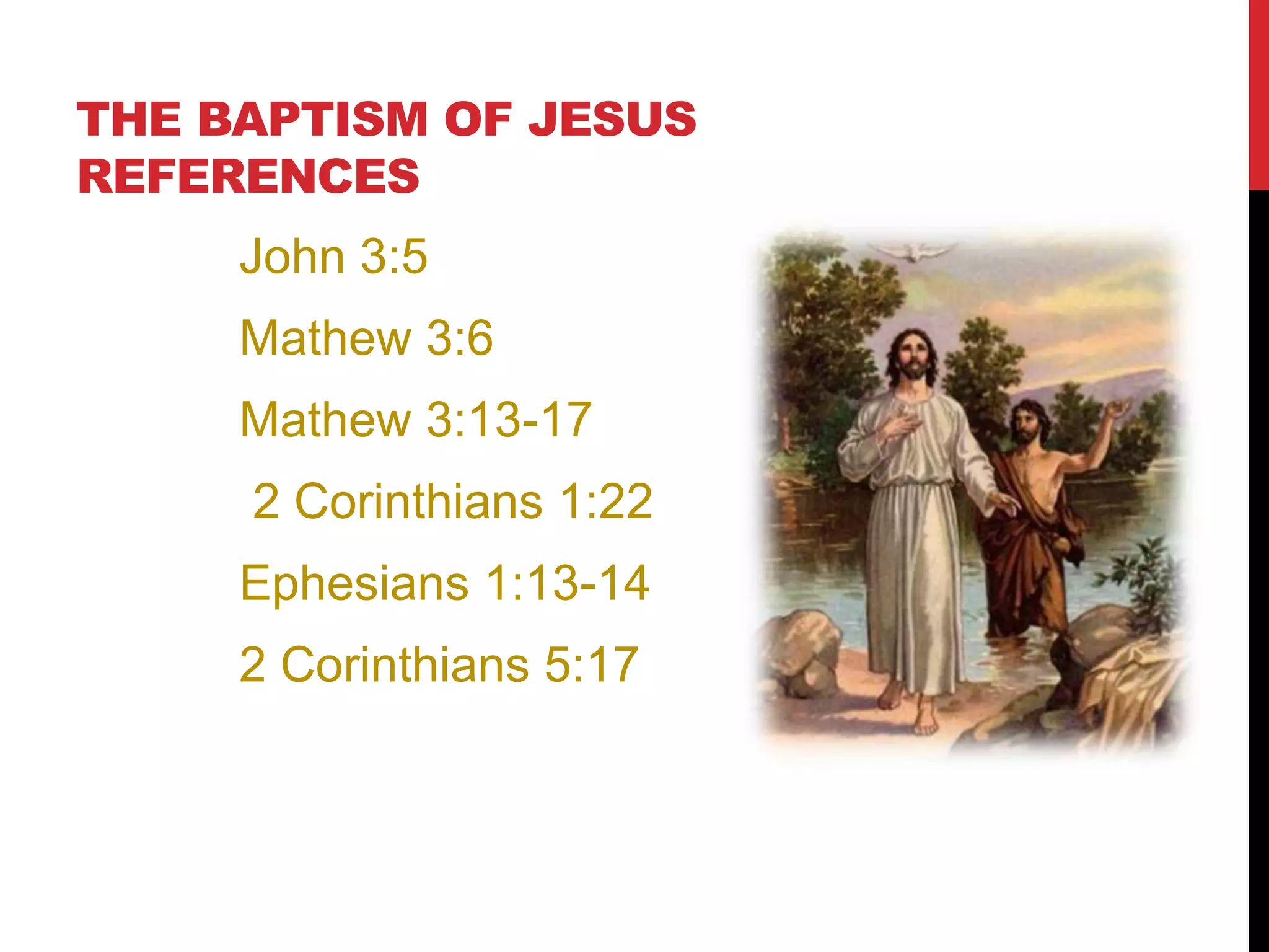 Gracious Jesus 3: John Baptizes Jesus | PPTX