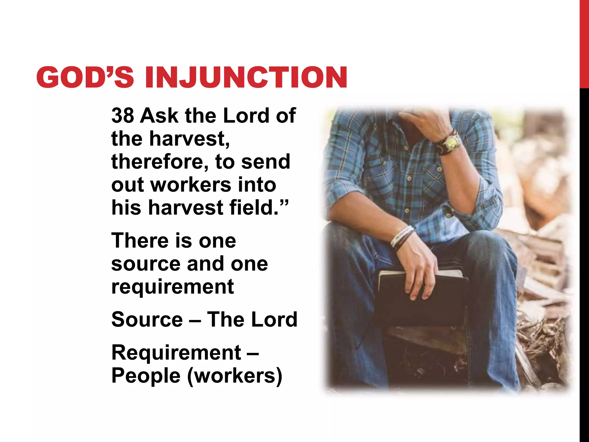 Gracious Jesus 37 - Labourers are few | PPTX