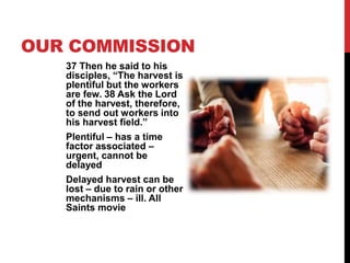 Gracious Jesus 37 - Labourers are few | PPTX