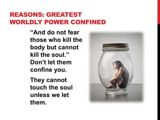 Gracious Jesus 41 Fear God Alone | PPT