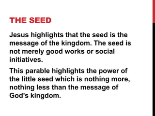 Gracious Jesus 56: The Parable of the Sower | PPTX