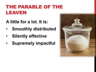 Gracious Jesus 60: The Parable of the Leaven | PPTX