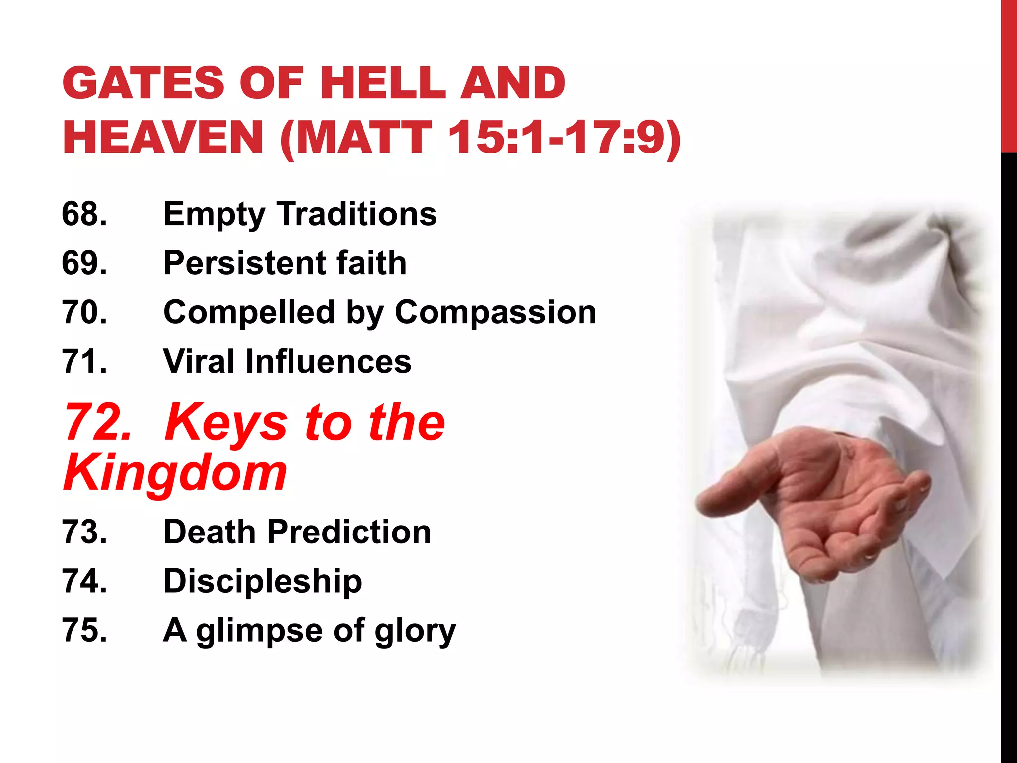 Gracious Jesus 72 Keys to the Kingdom.pptx