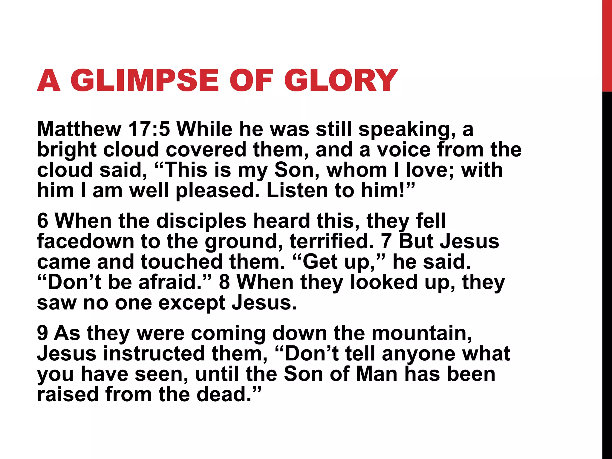 Gracious Jesus 75 A Glimpse of Glory.pptx