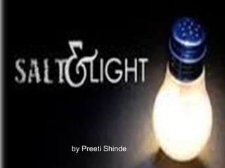 Alex Shine Matthew 5 16