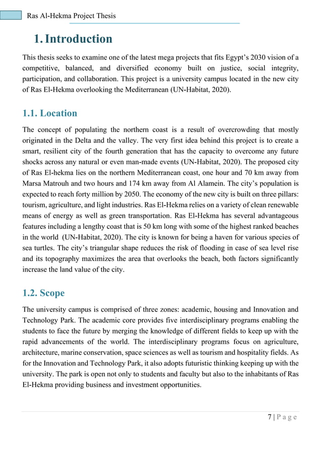 Graduation Project Thesis, "Ego-Village" | PDF