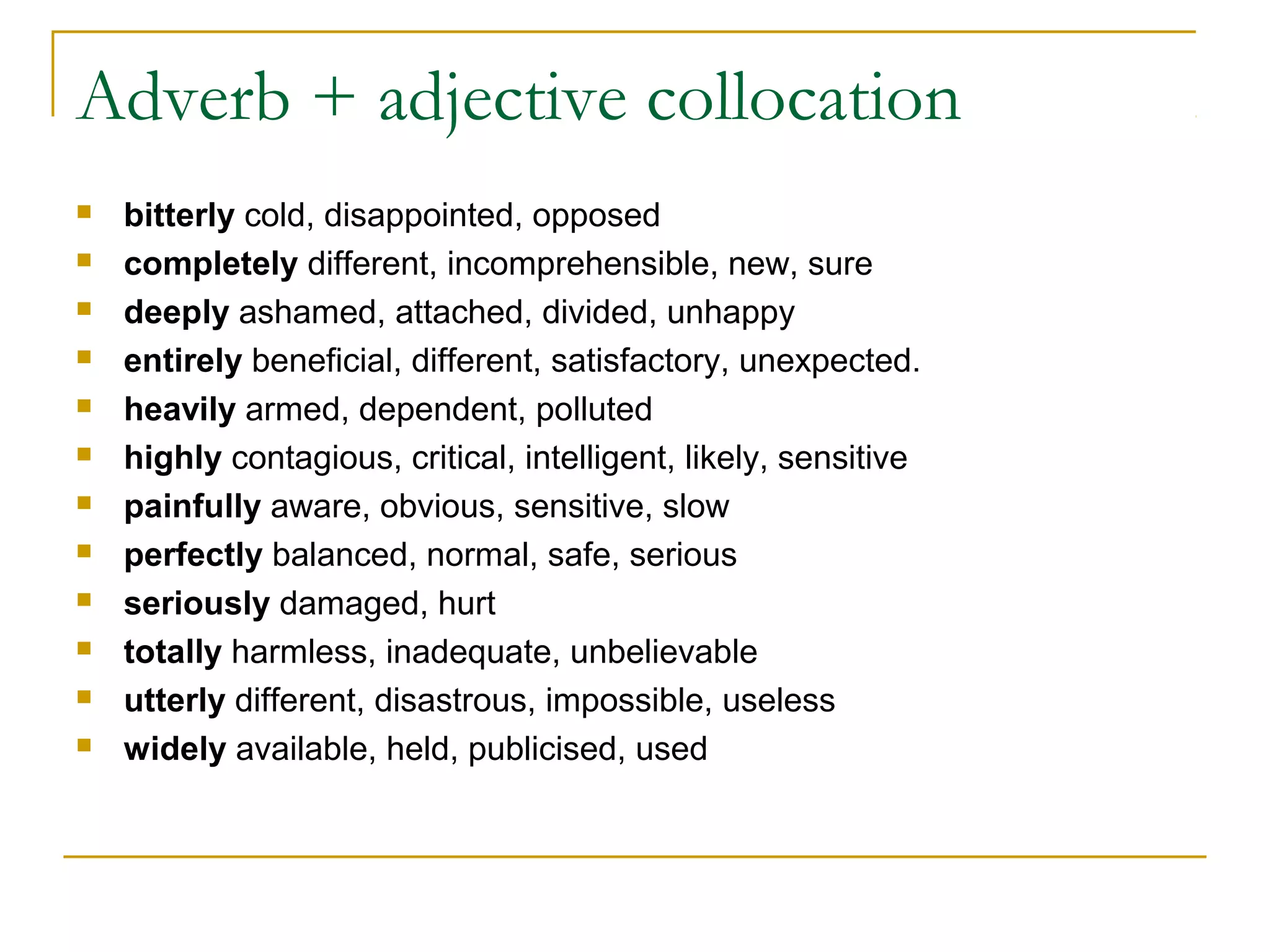 Gradable adjectives | PPT