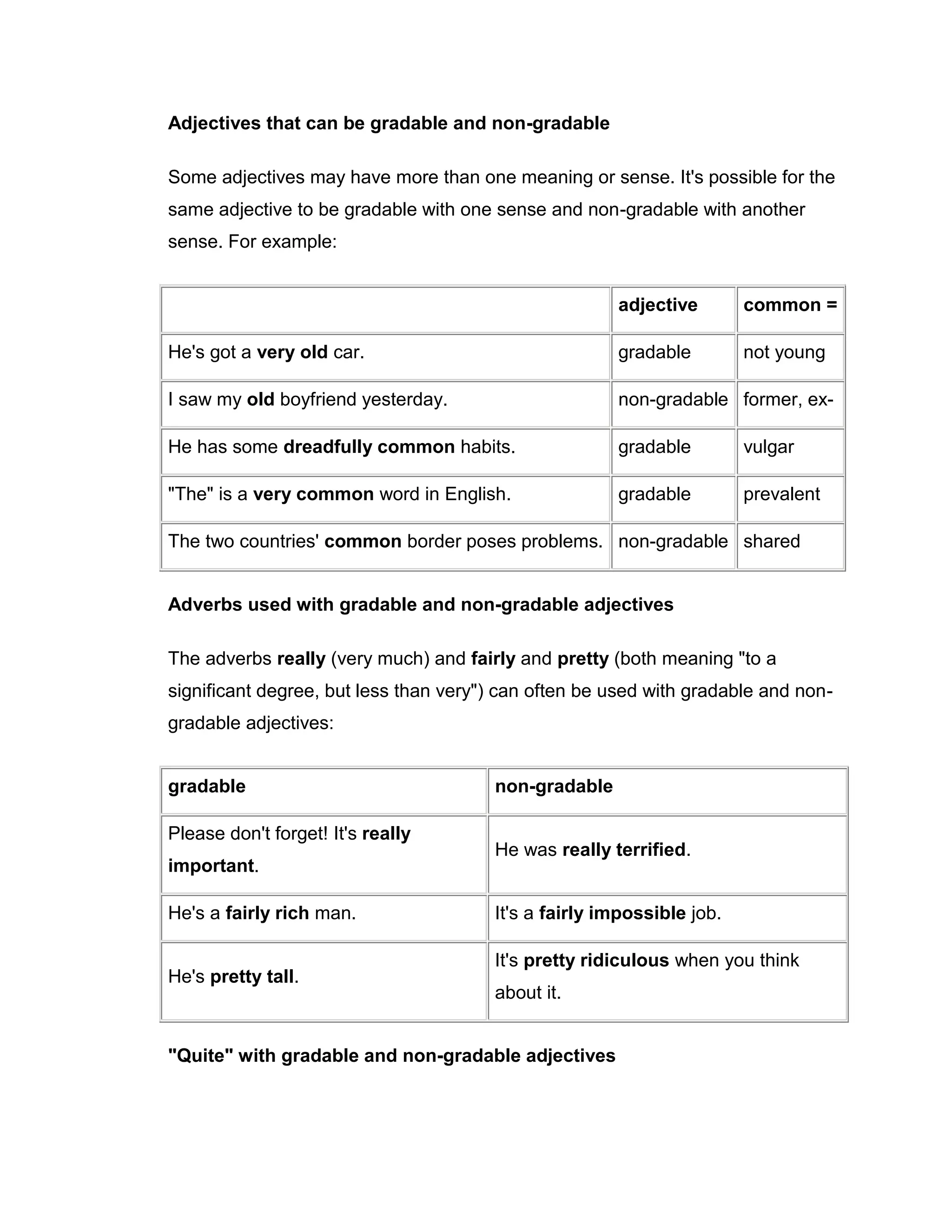 Gradable and non | DOCX