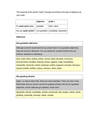Gradable and non | DOCX